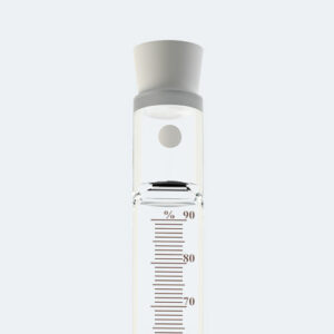 Butter Butyrometer 0-90% With Weighing Cup And 2 Rubber Stoppers - HT India