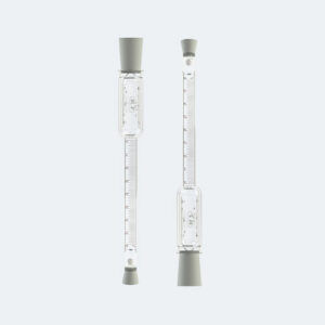 Cheese Butyrometer 0-40% With Weighing Cup And 2 Rubber Stoppers - HT India