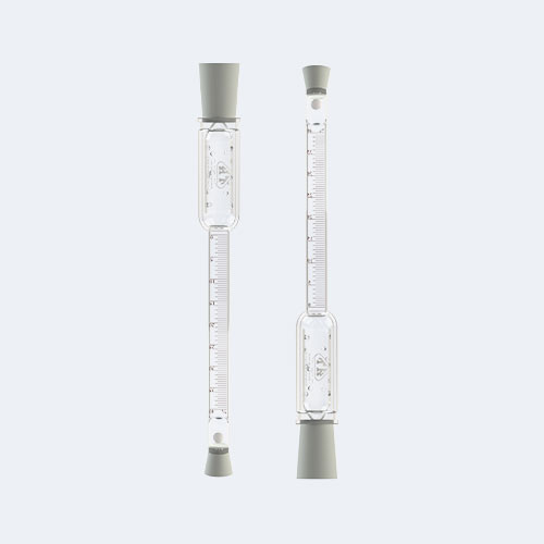 Cheese Butyrometer 0-40% With Weighing Cup And 2 Rubber Stoppers - HT India